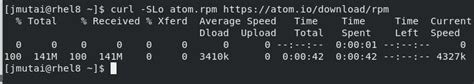 install atom text editor on rhel 8 centos 8 computingforgeeks