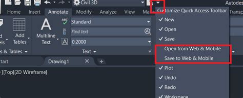 solved 2022 remove web and mobile buttons from quick access toolbar