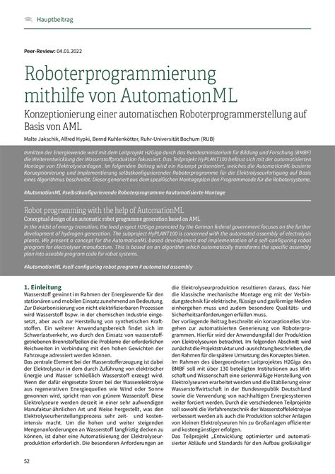 roboterprogrammierung mithilfe von automationml atpinfo de