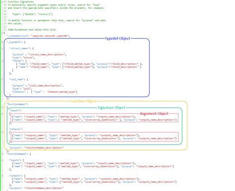 matlab function signatures in json matlab and simulink mathworks 한국