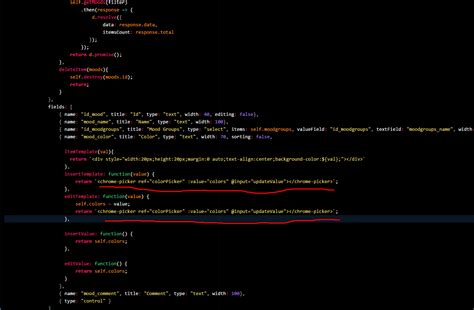 javascript rendering vue html element inside jquery function stack