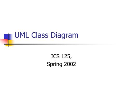 ppt uml class diagram powerpoint presentation free
