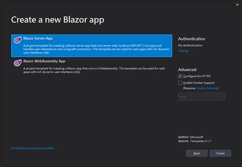 first look in asp core blazor