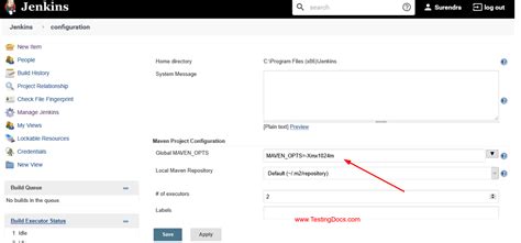 maven opts how to increase jvm memory testingdocs