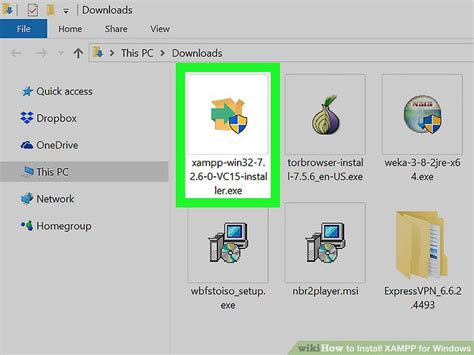 how to install xampp for windows with pictures wikihow