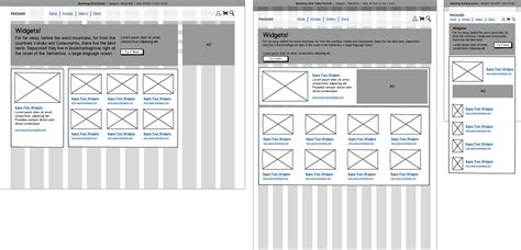 responsive design with mockups balsamiq responsive design web