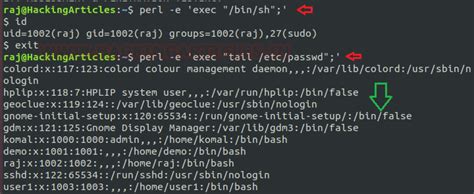 linux for pentester perl privilege escalation hacking articles
