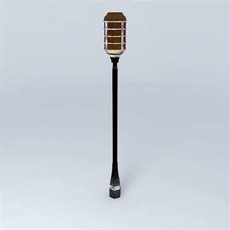 3d model streamlines lamp post lamppost cgtrader
