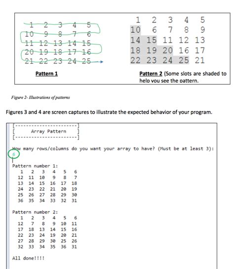 solved write a java program which fill a 2d array square