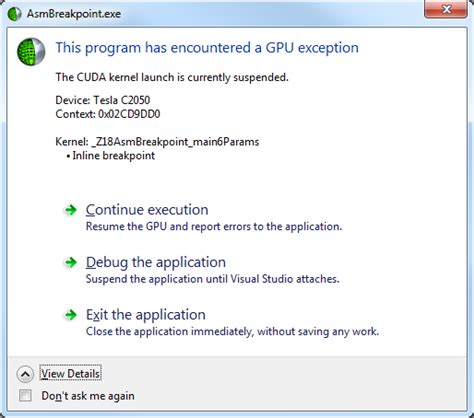 attaching to a running cuda process