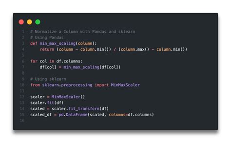 normalize a pandas column or dataframe w pandas or sklearn datagy