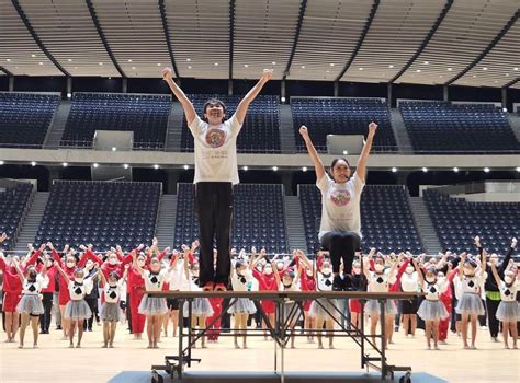 安藤美姫さんのインスタグラム写真 安藤美姫instagram 「🤸🏻‍♀️the Taiso🤸🏻‍♀️ 先日 2022 日本体操祭 秋季