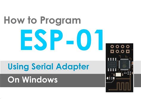 flash program esp 01 using usb serial adapters like esp8266 serial
