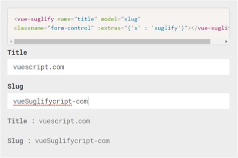 sluy your v model with vue js