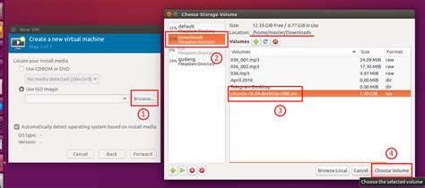how to install ubuntu in qemu kvm virtual machine