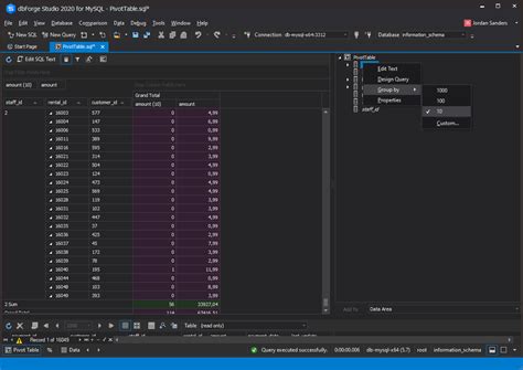 pivot tables in mysql transpose rows into columns in mysql
