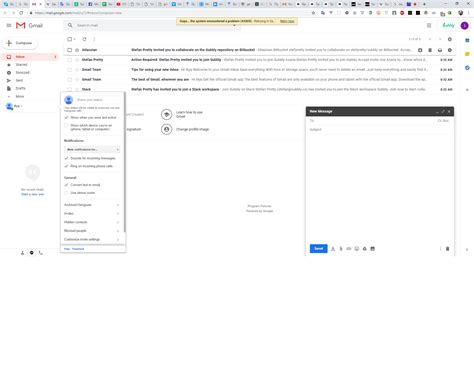 oops the system encountered a problem 2005 gmail community