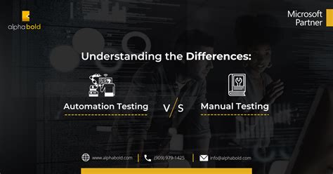 understanding the differences automation testing vs manual testing
