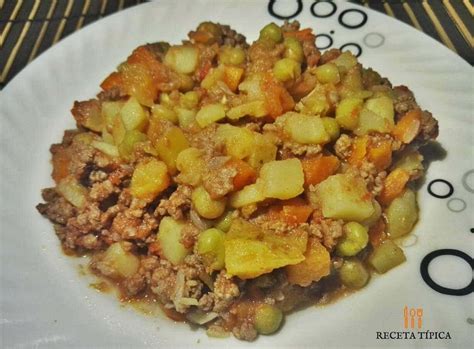 Carne Molida Con Papas Receta