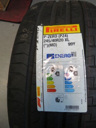 Pirelli P Zero Tyre Pz4 245 40 20 Xl 99y Ebay