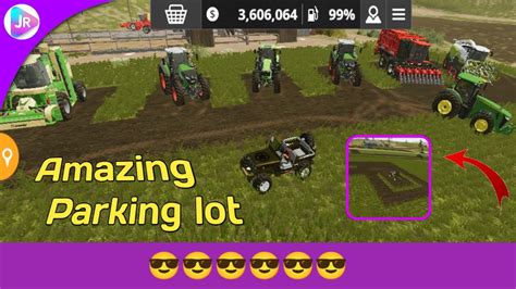 😯😯 Amazing Parking Lot Farming Simulator 20 Fs20 Youtube