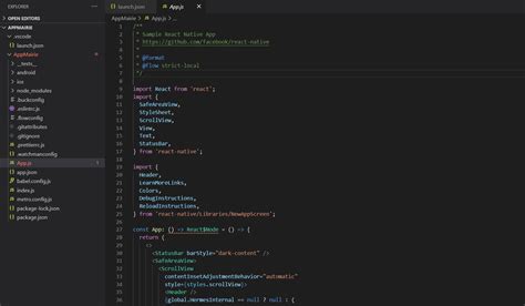 vs code error when debugging a react native project ask android questions
