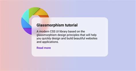 glassmorphism tutorial learn how to implement the new design trend