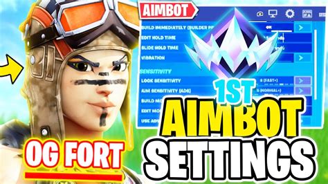 Using The 1 Ranked Players Settings In Og Fortnite 😱🎯 Best Xbox Ps4