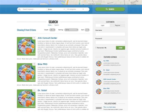 ubusinessdirectory business directory php script by apphpcom codester