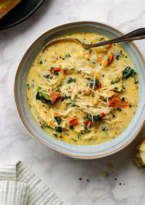 Creamy Tuscan Chicken Soup Artofit