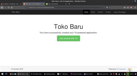 6 working with database yii2 framework youtube