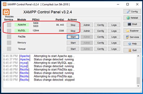 how to install and configure xampp on windows 10