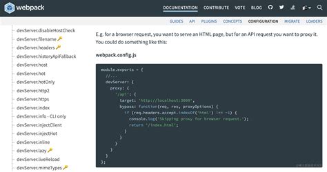 论webpack proxy bypass 的正确用法？ 掘金