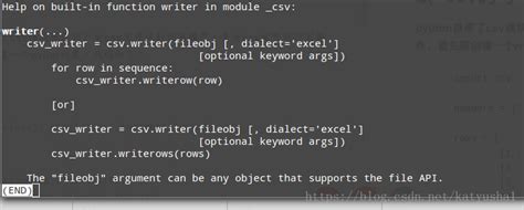 python3：csv的读写 python csv csdn博客