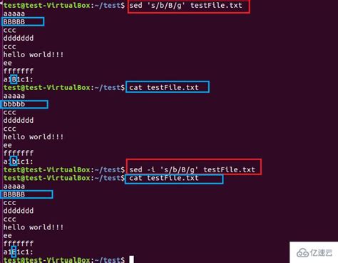 linux系统中sed命令怎么使用 开发技术 亿速云