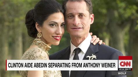 Huma Abedin Separates From Anthony Weiner After New Sexting Scandal
