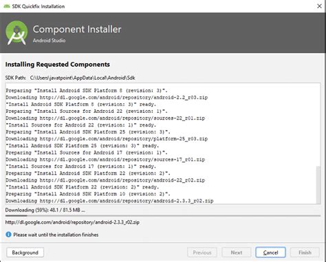 flutter installation javatpoint