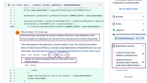 automated code reviews on bitbucket repositories and other enhancements
