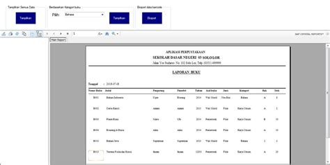 cara membuat aplikasi perpustakaan dengan visual basic