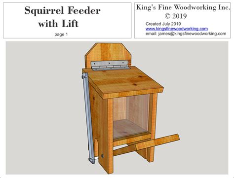 Free Squirrel Feeder Plans