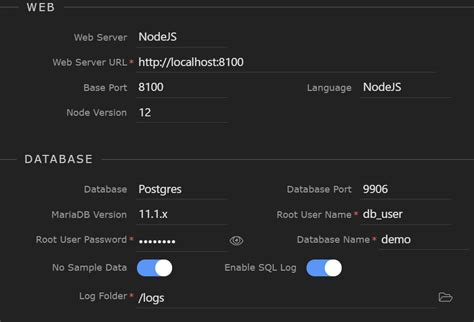 server connect queries wont run for a docker node postgres