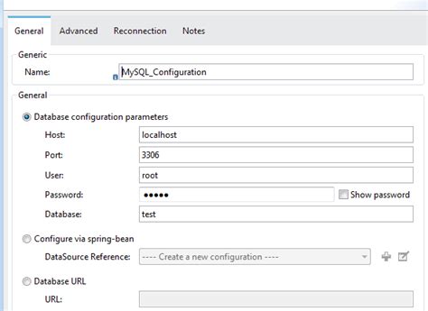 muletutorial dbconnection msqlconfiguration tutorials a to z