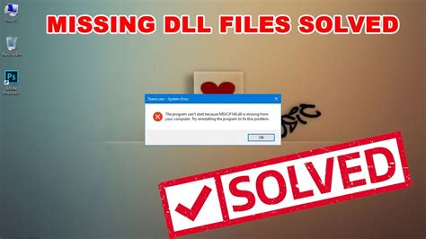 how to fix all dll files in windows 2020 how to fix dll missing