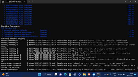 facing issue while deploying meshery on docker meshery layer5
