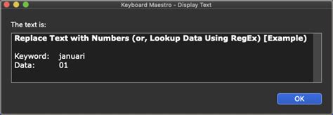 macro replace text with numbers or lookup data using regex [example