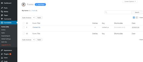 formidable forms a complete guide