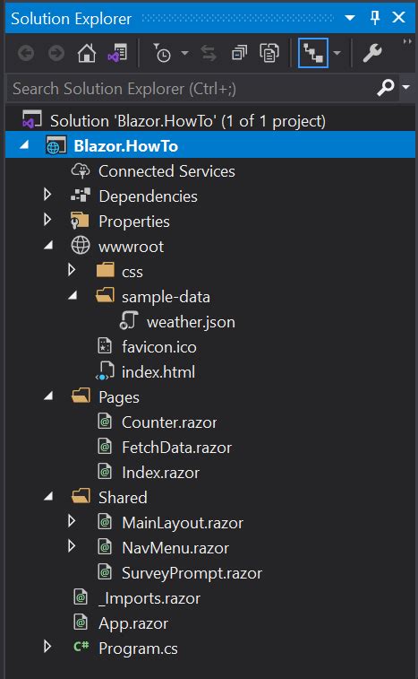 how to create blazor wasm project darthpedro s blog
