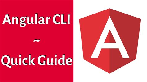 angular cli quick guide youtube