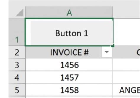 create a macro button in ms excel 2016 to filter data