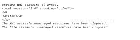create xml file and write xml data to it csharp file io